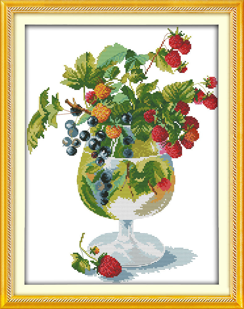 Fruit Cross Stitch Kits J287 – Hobbyart.uk