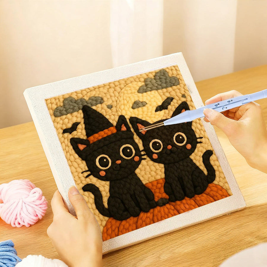 Mountain View Punch Needle Embroidery Kits – Hobbyart.uk