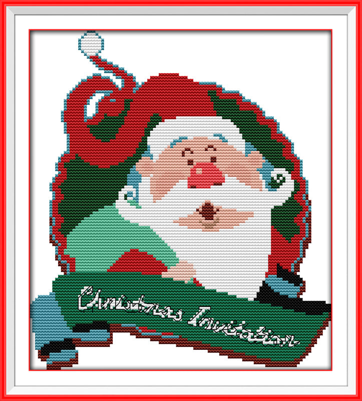 Santa Cross Stitch Kits C231 – Hobbyart.uk