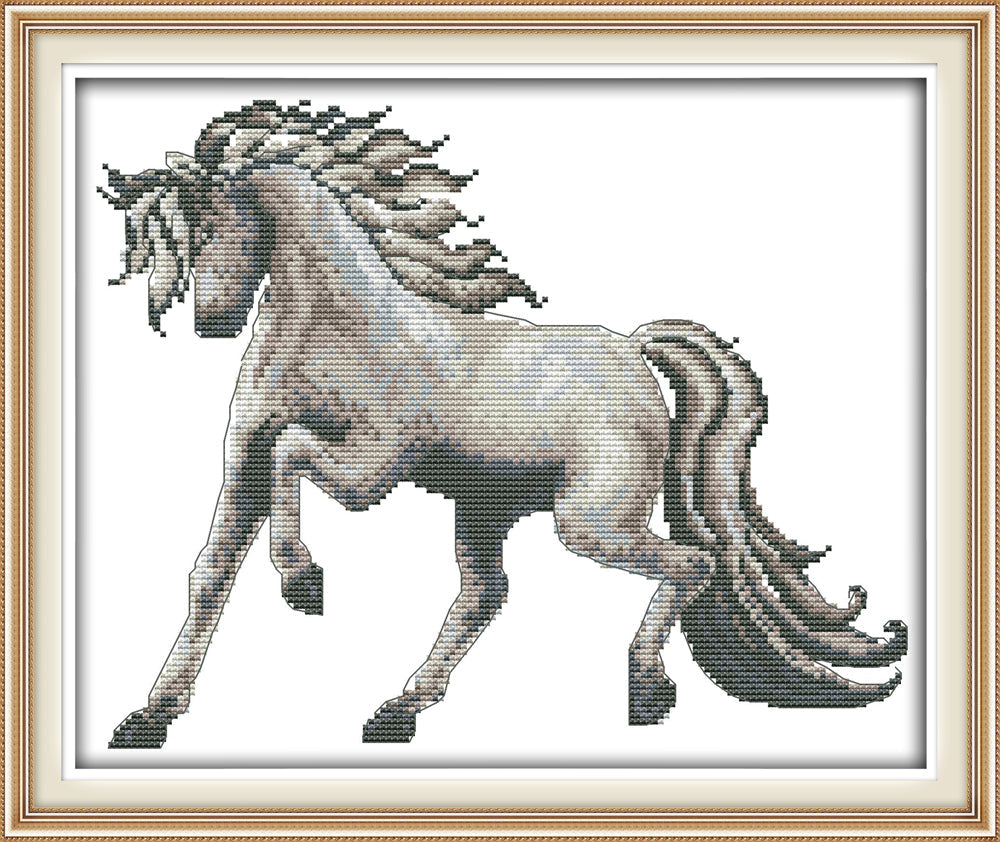 Horse Cross Stitch Kits D908 – Hobbyart.uk