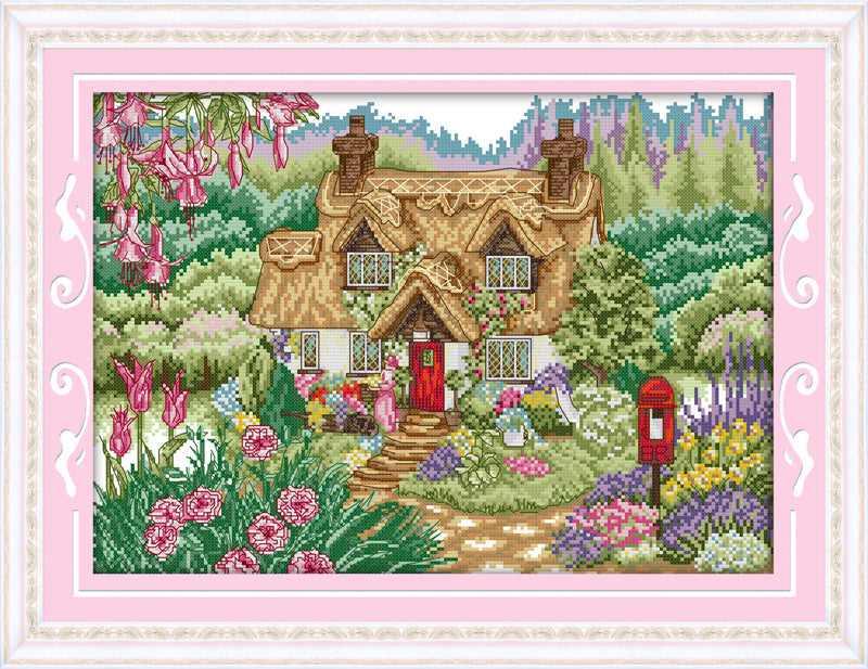 Log Cabin Cross Stitch Kits F241 – Hobbyart.uk