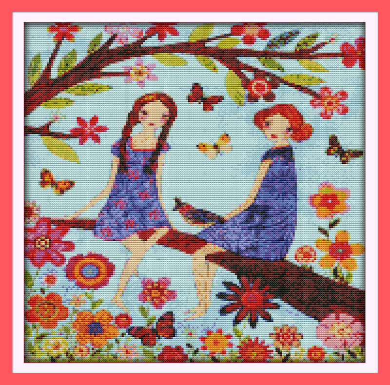 Tree Cross Stitch Kits F513 – Hobbyart.uk
