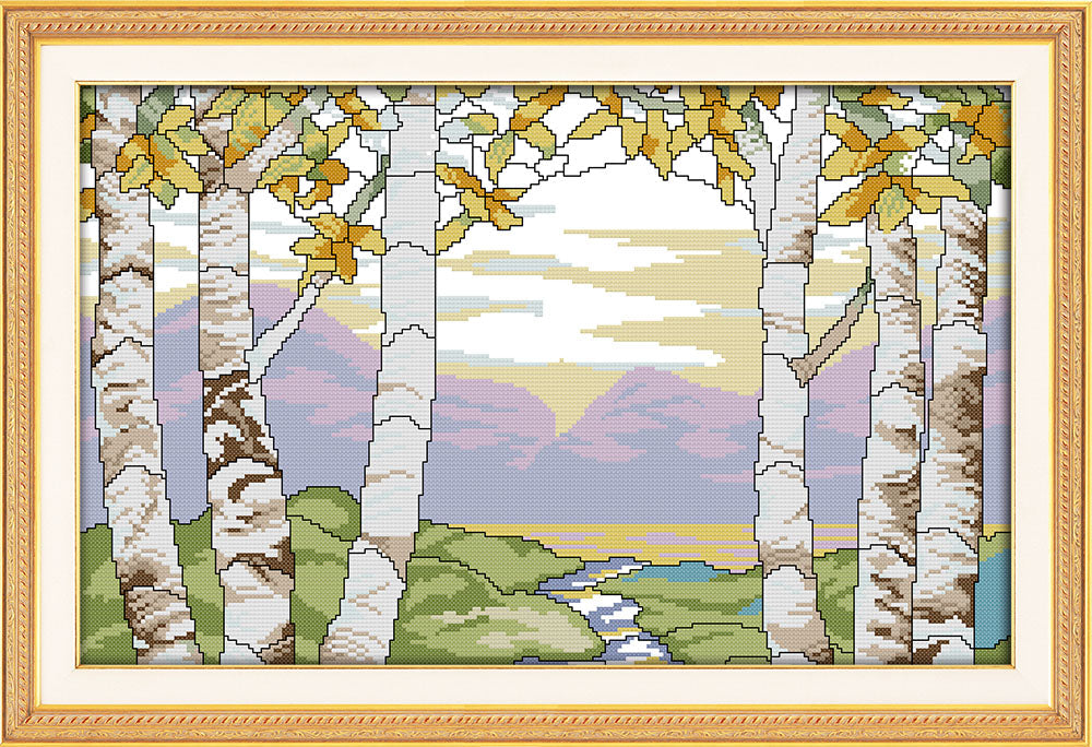 Tree Cross Stitch Kits F811 – Hobbyart.uk