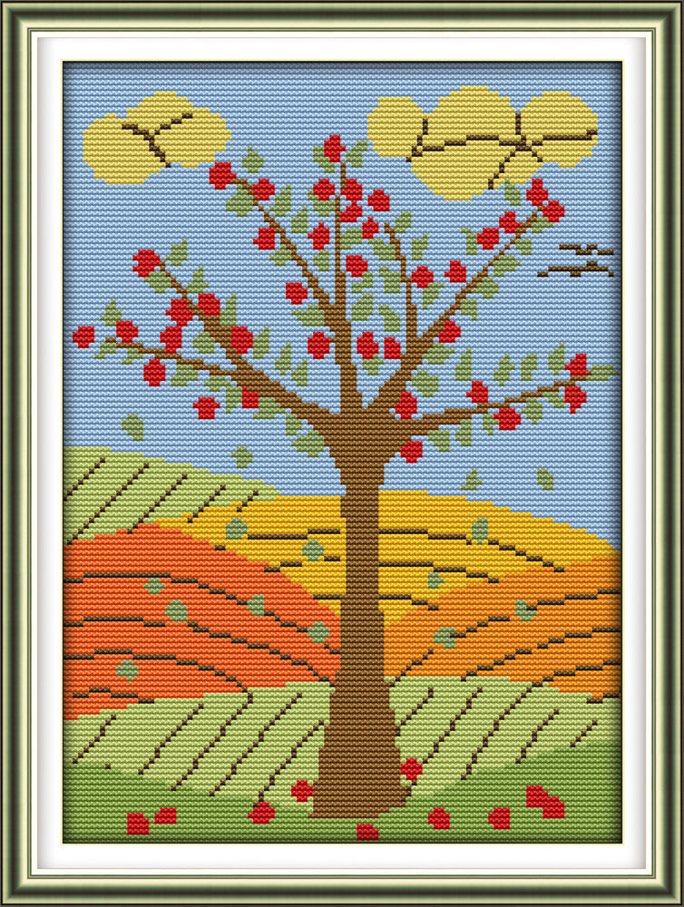 Tree Cross Stitch Kits F833 – Hobbyart.uk