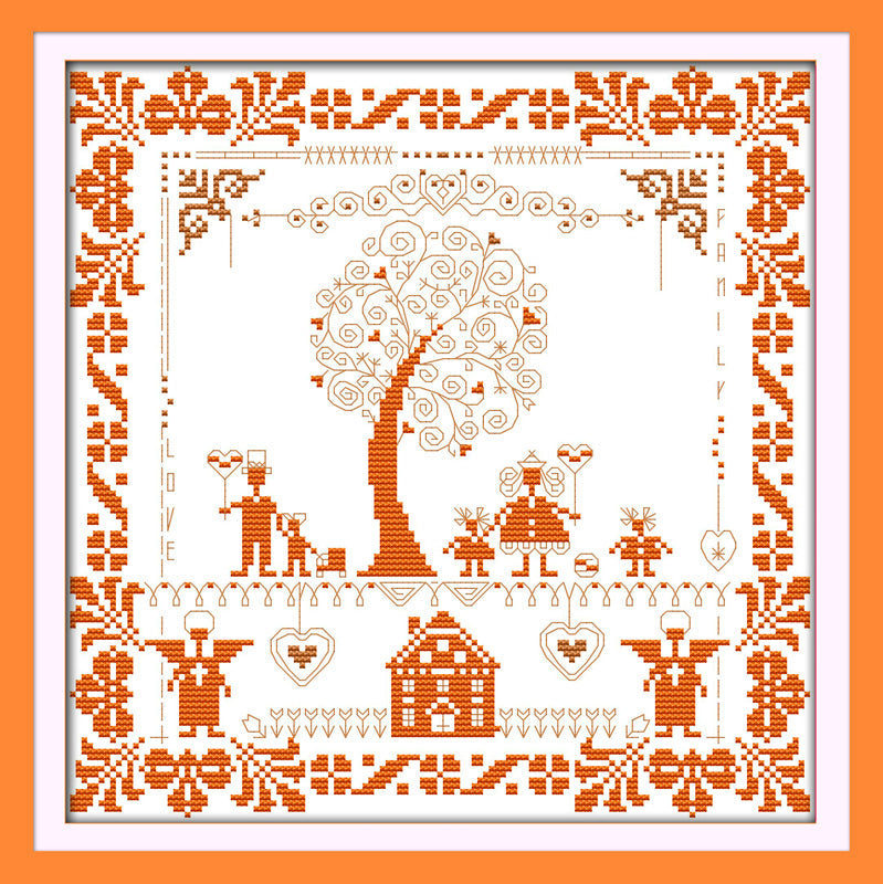 Tree Cross Stitch Kits J235 – Hobbyart.uk