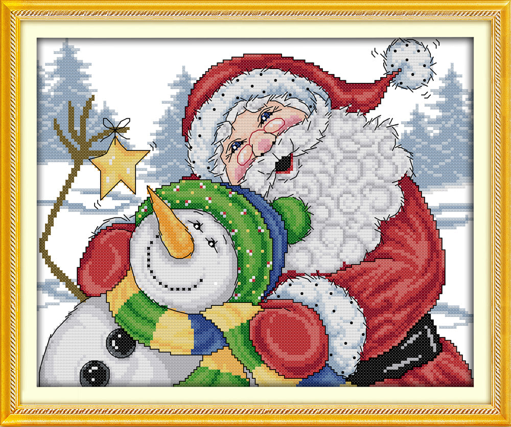 Santa Cross Stitch Kits R890 – Hobbyart.uk